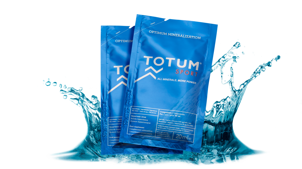 totum sachet water splash